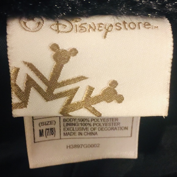 Disney | Jackets & Coats | Disney Storegirls Black Furry Coatmed78 ...